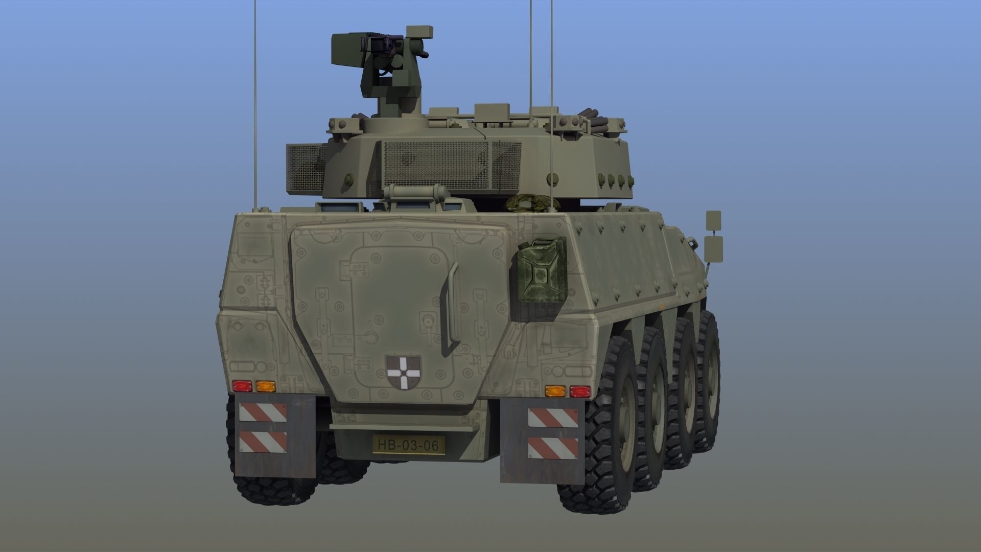 Boxer CRV 30mm 3D model | CGTrader
