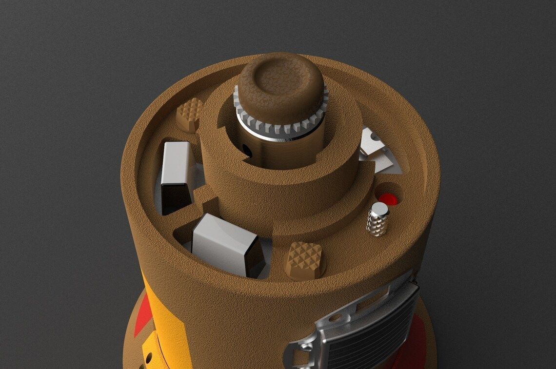 Proton Charge - ROTJ Bunker Bomb - 3D Print Files 3D model 3D printable ...