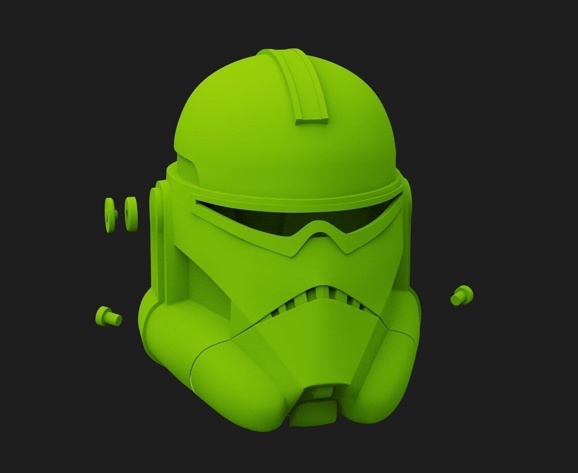 Commander Neyo Helmet TCW - 3D Print Files STL 3D model 3D printable ...
