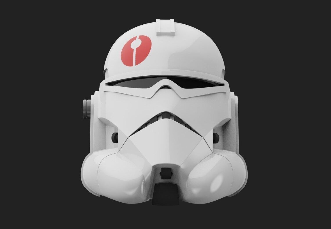 Commander Neyo Helmet TCW - 3D Print Files STL 3D model 3D printable ...