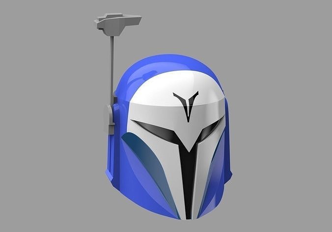 Bo Katan Helmet S03 TCW - 3D Print Files STL 3D model 3D printable ...