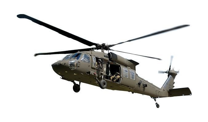 Helicopter Military 3D model | CGTrader
