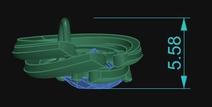 Pendant 912 3D model 3D printable | CGTrader