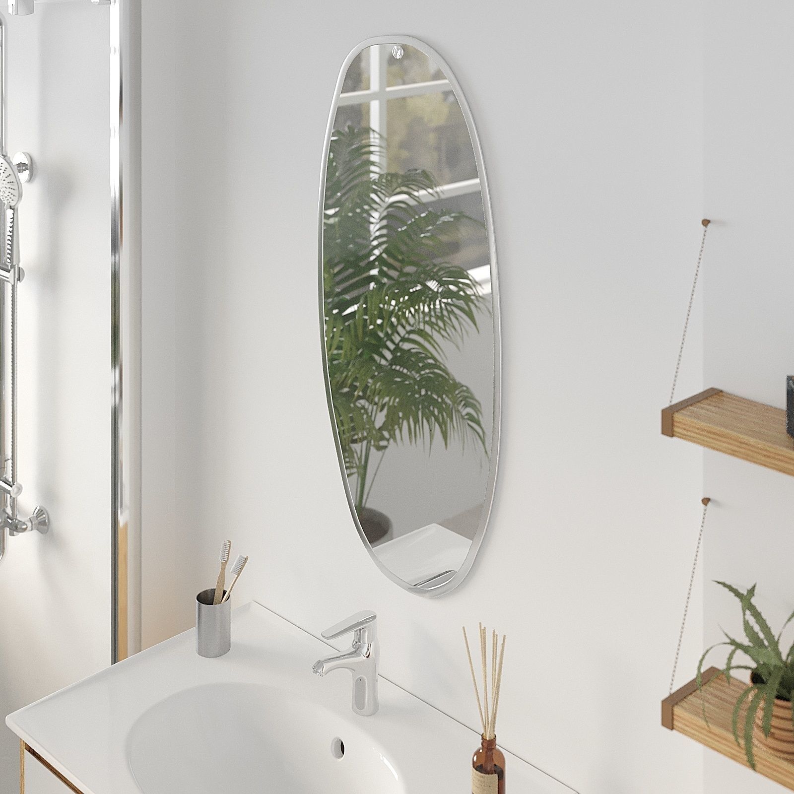 Hand Cut Mirror 12 by M Nuance for Nest free 3D model | CGTrader