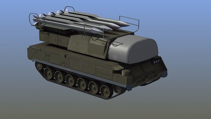 3D model Buk 9K37 SAM System VR / AR / low-poly | CGTrader