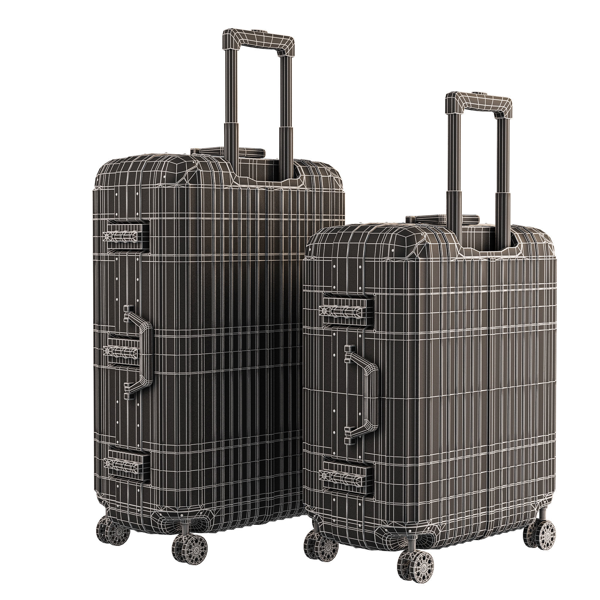 3D model Wanderlite 28inch Suitcase VR / AR / low-poly | CGTrader