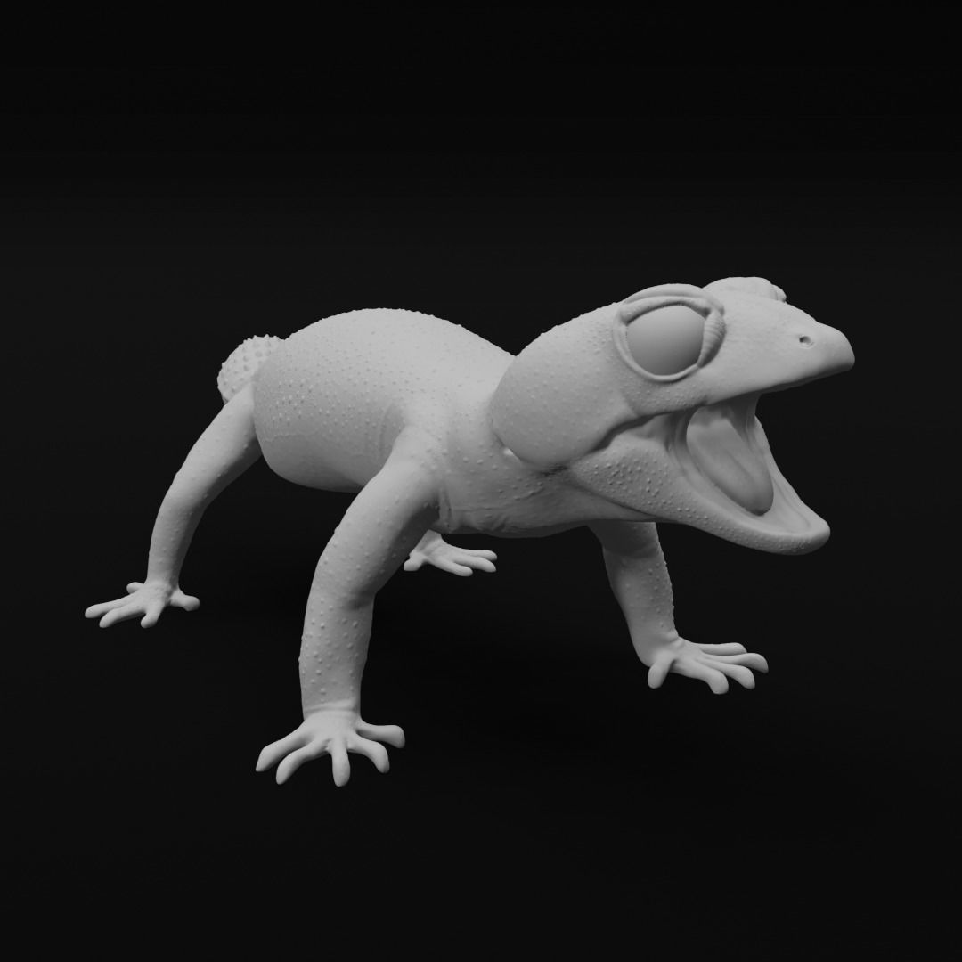 Pernatty Knob Tailed Gecko Nephrurus Deleani 3D model 3D printable ...