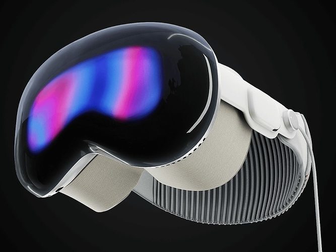 Apple Vision Pro 3D model rigged | CGTrader