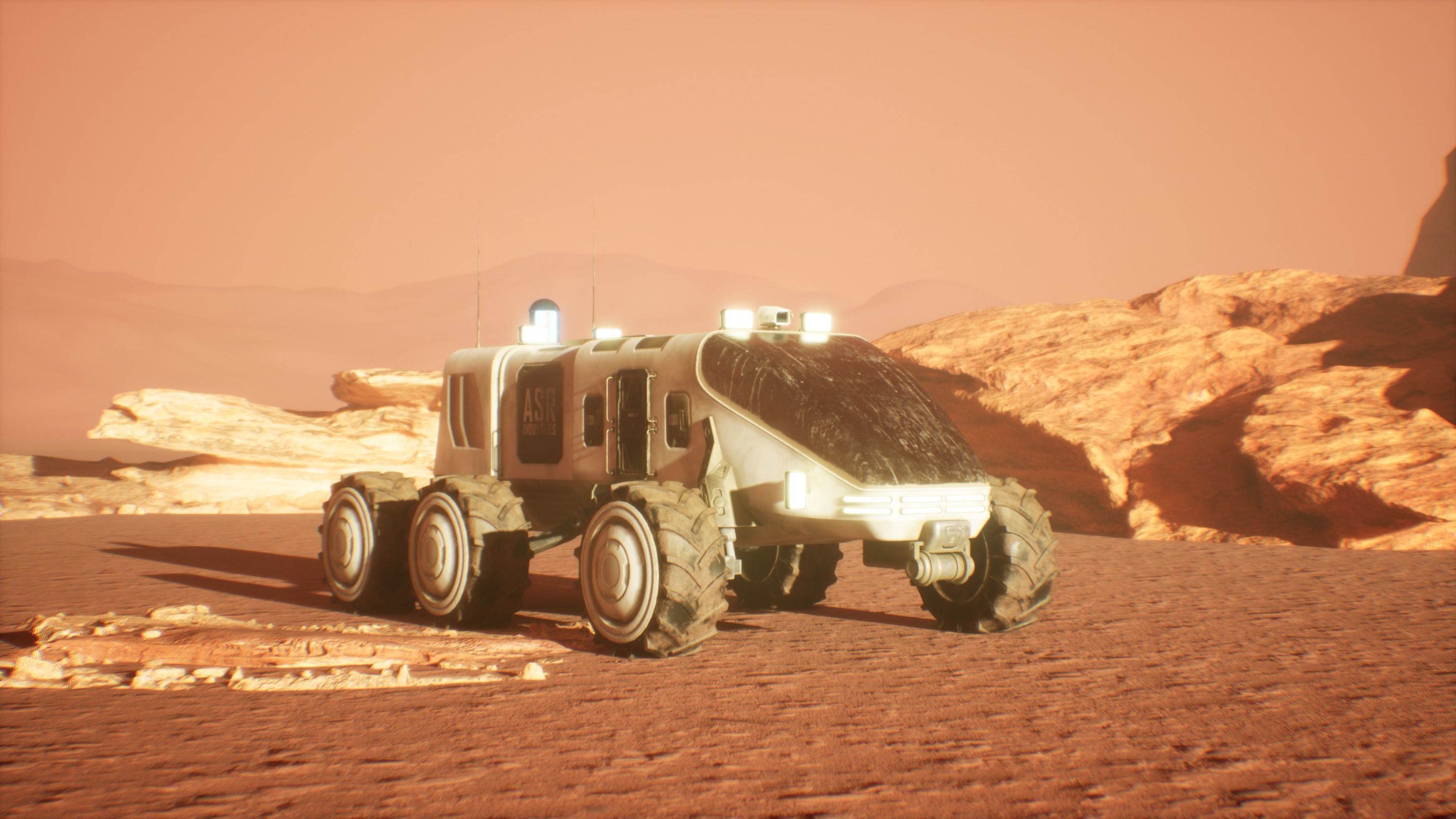 3D model Mars Rover VR / AR / low-poly | CGTrader