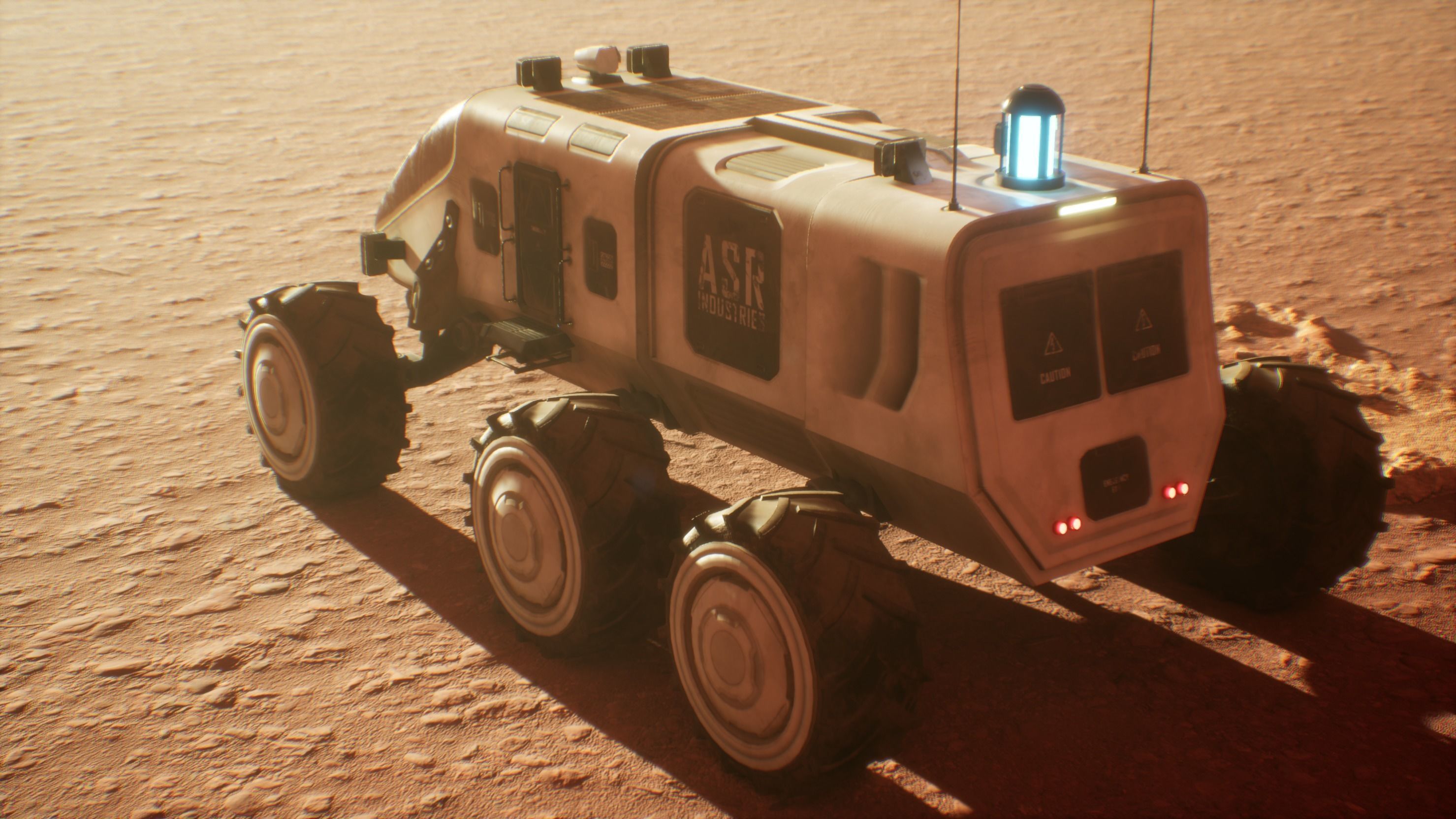 3D model Mars Rover VR / AR / low-poly | CGTrader