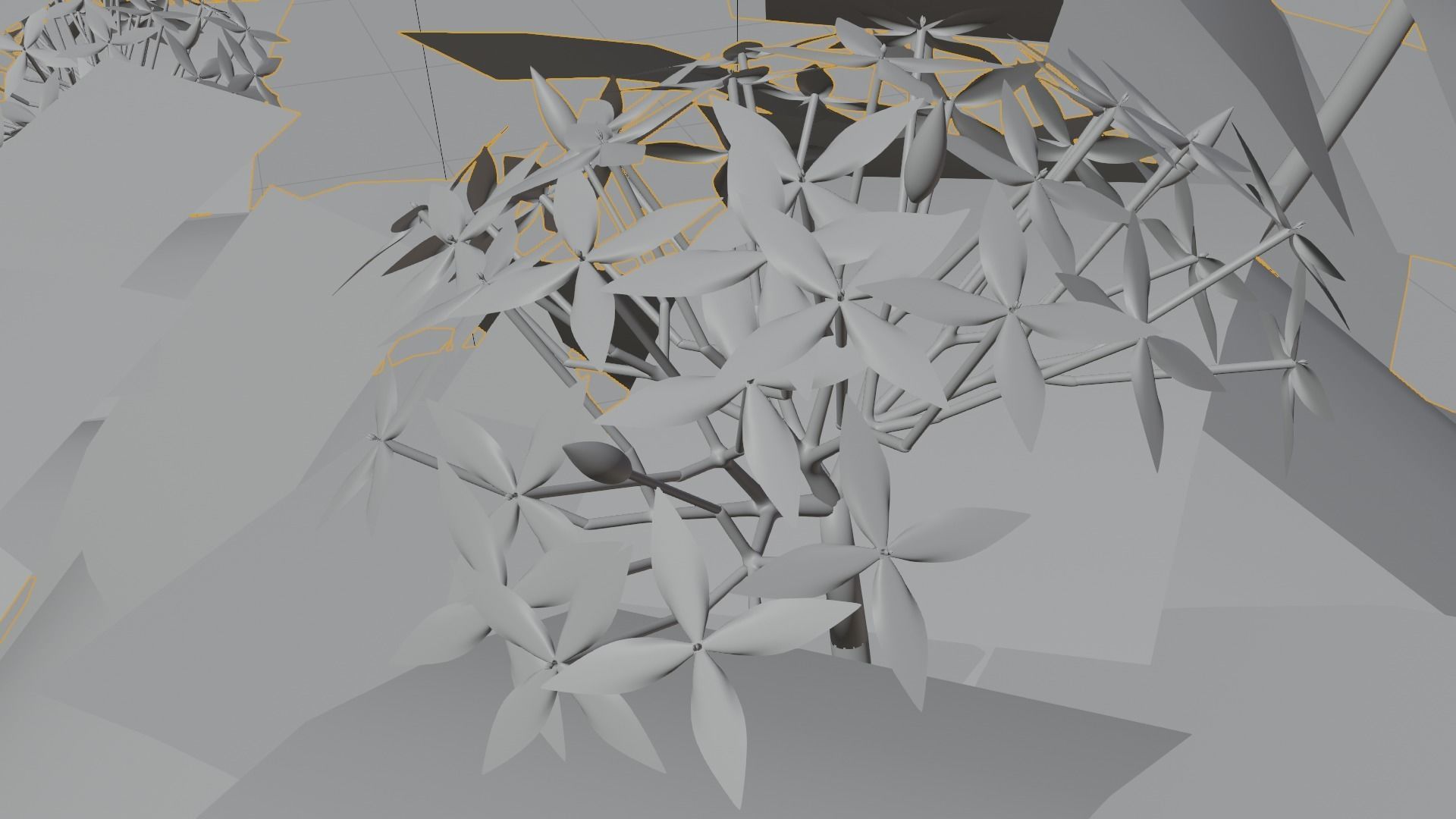 3D model Ixora Plant VR / AR / low-poly | CGTrader