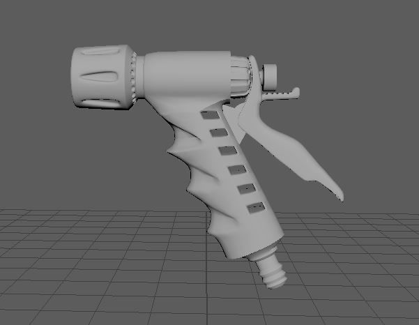 3D model spray gun VR / AR / low-poly | CGTrader