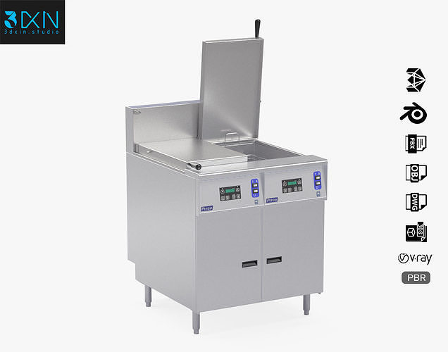 Pitco Srte14-2 Electric Commercial Rethermalizer Food Warmer 3D model ...