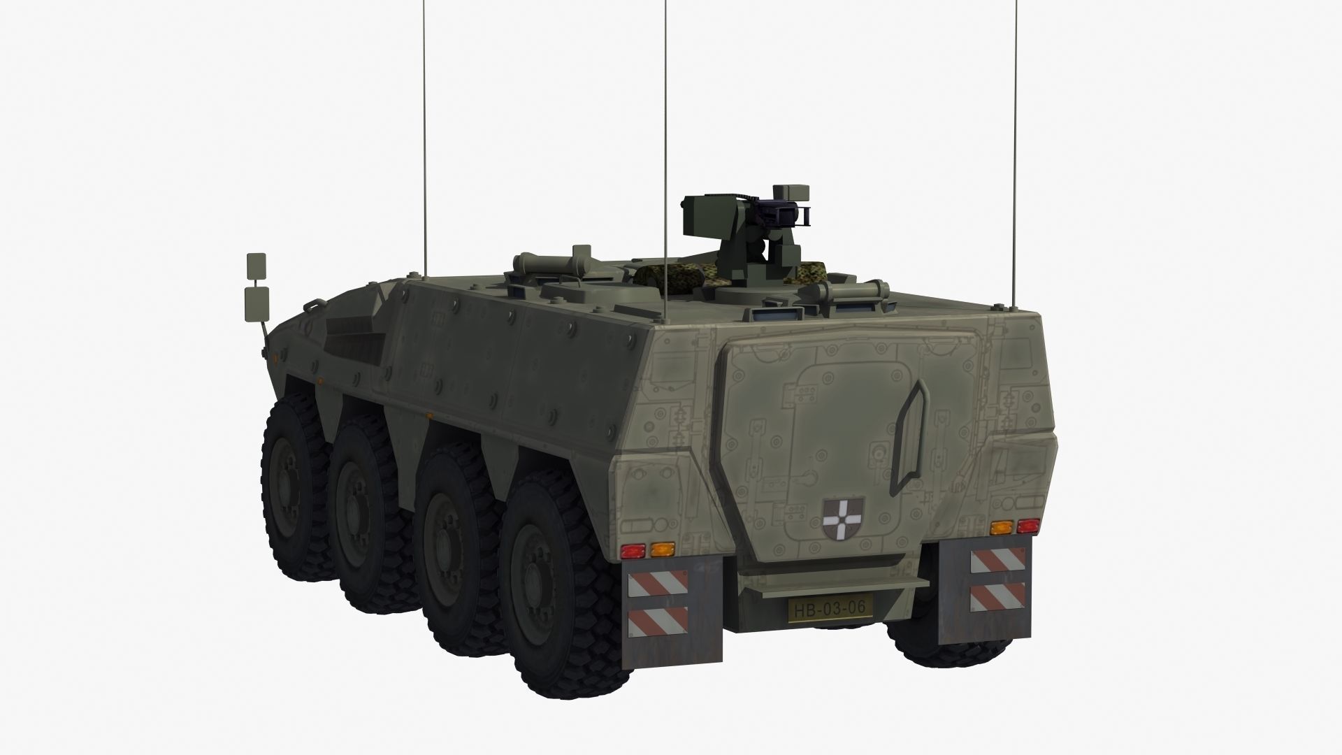 Boxer Mech Infantry Vehicle 3D model | CGTrader