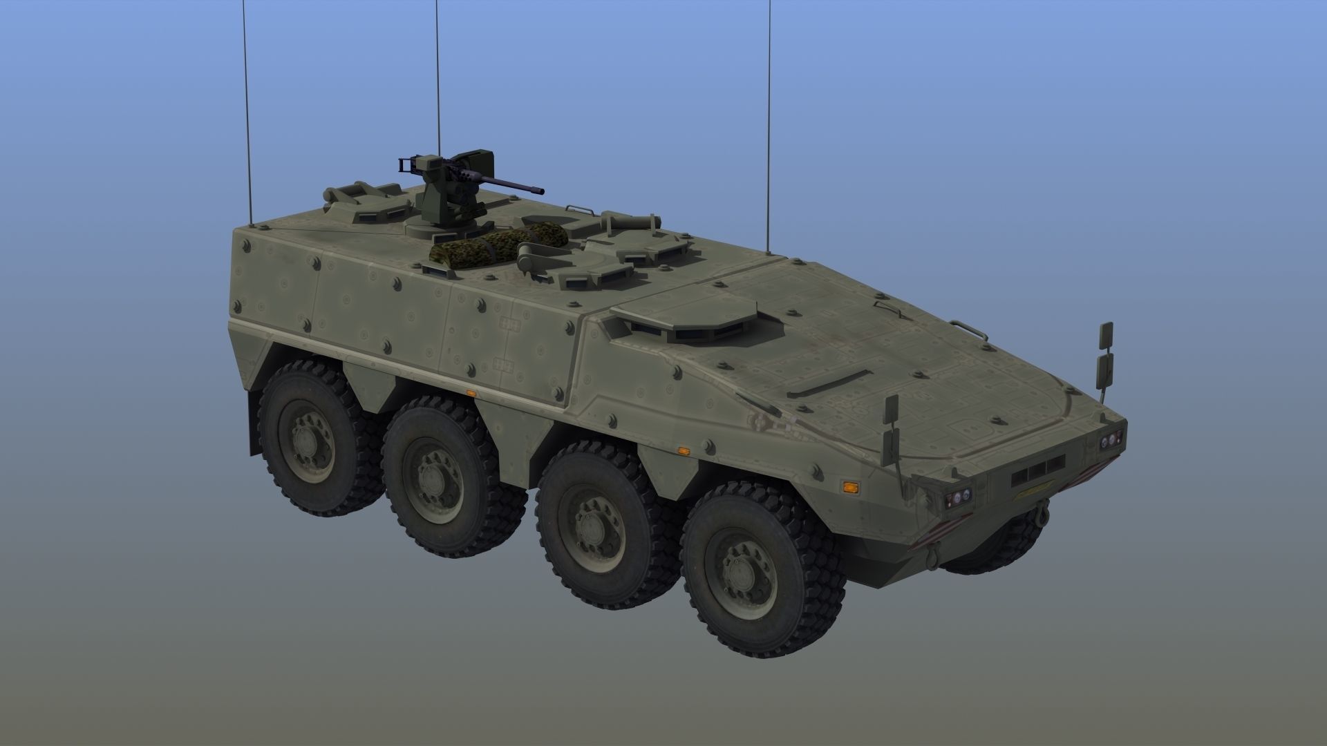Boxer Mech Infantry Vehicle 3D model | CGTrader