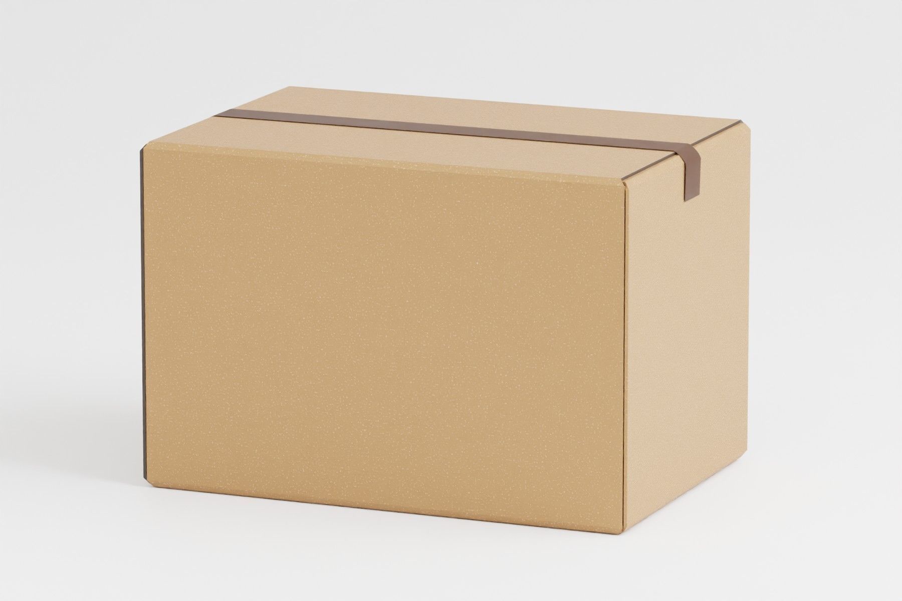 3D model Cardboard box VR / AR / low-poly | CGTrader