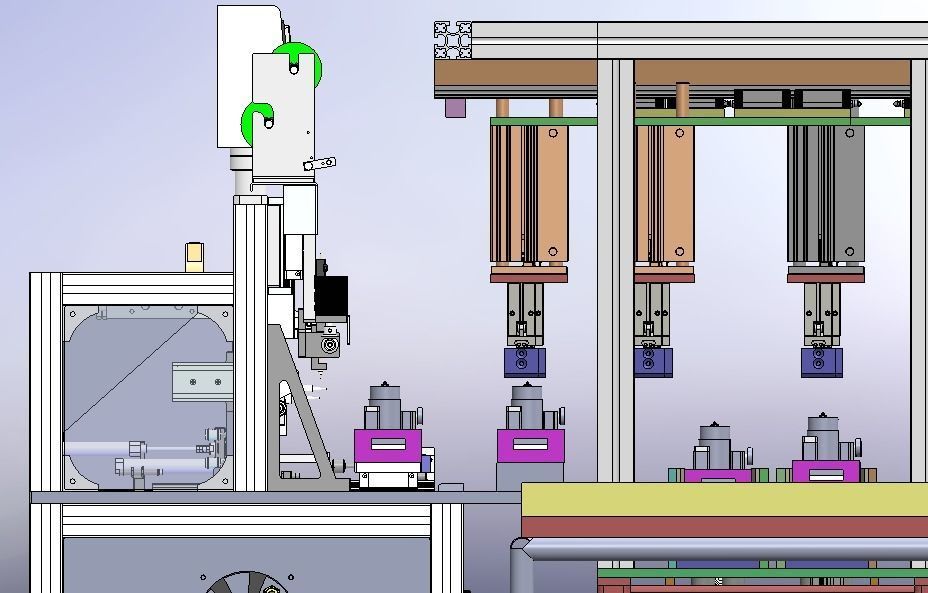 Motor welding line 3D model | CGTrader