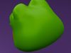 3D model Pepe the Frog - Shocked Pepe Expression V2 Head Model VR / AR ...