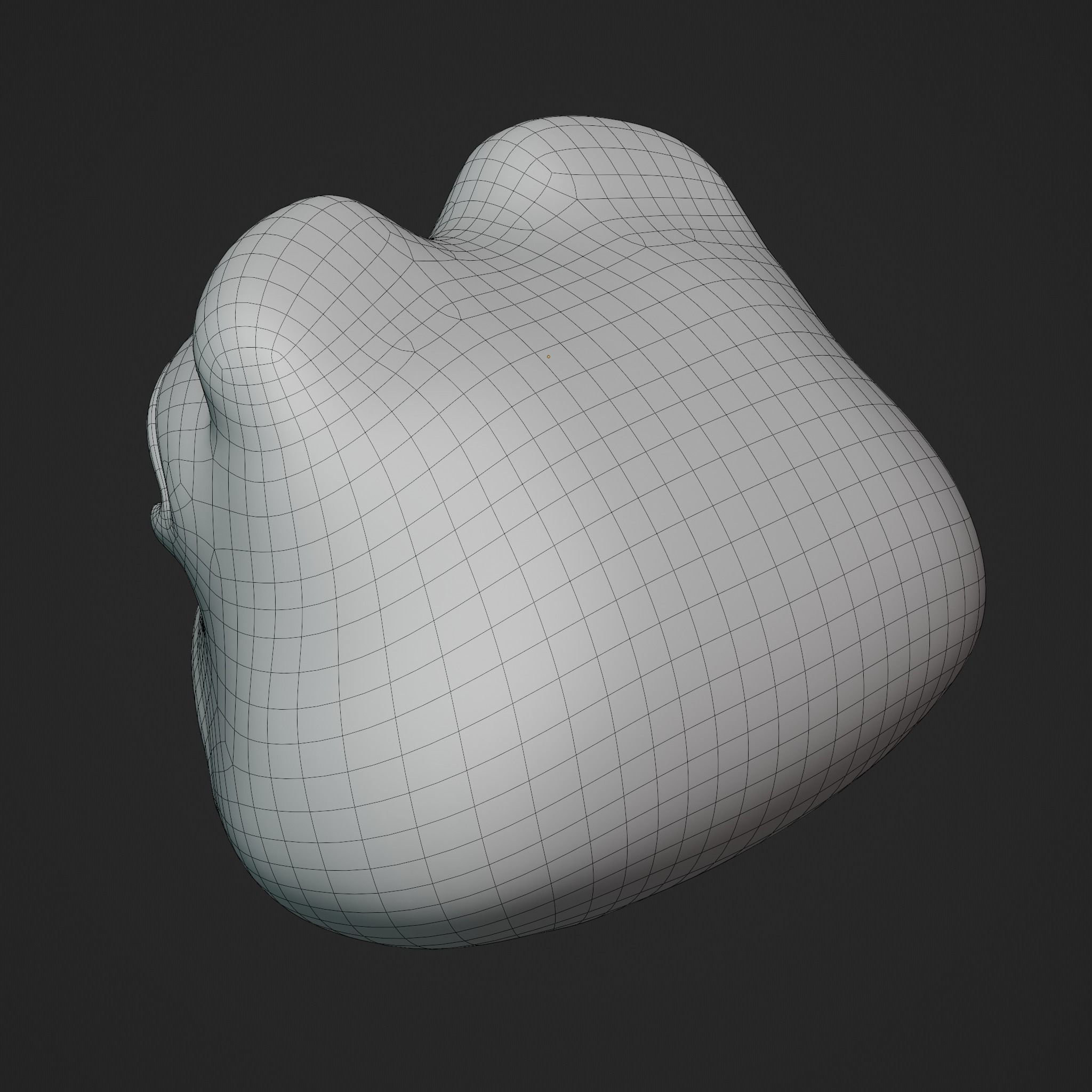 3D model Pepe the Frog - Shocked Pepe Expression V2 Head Model VR / AR ...