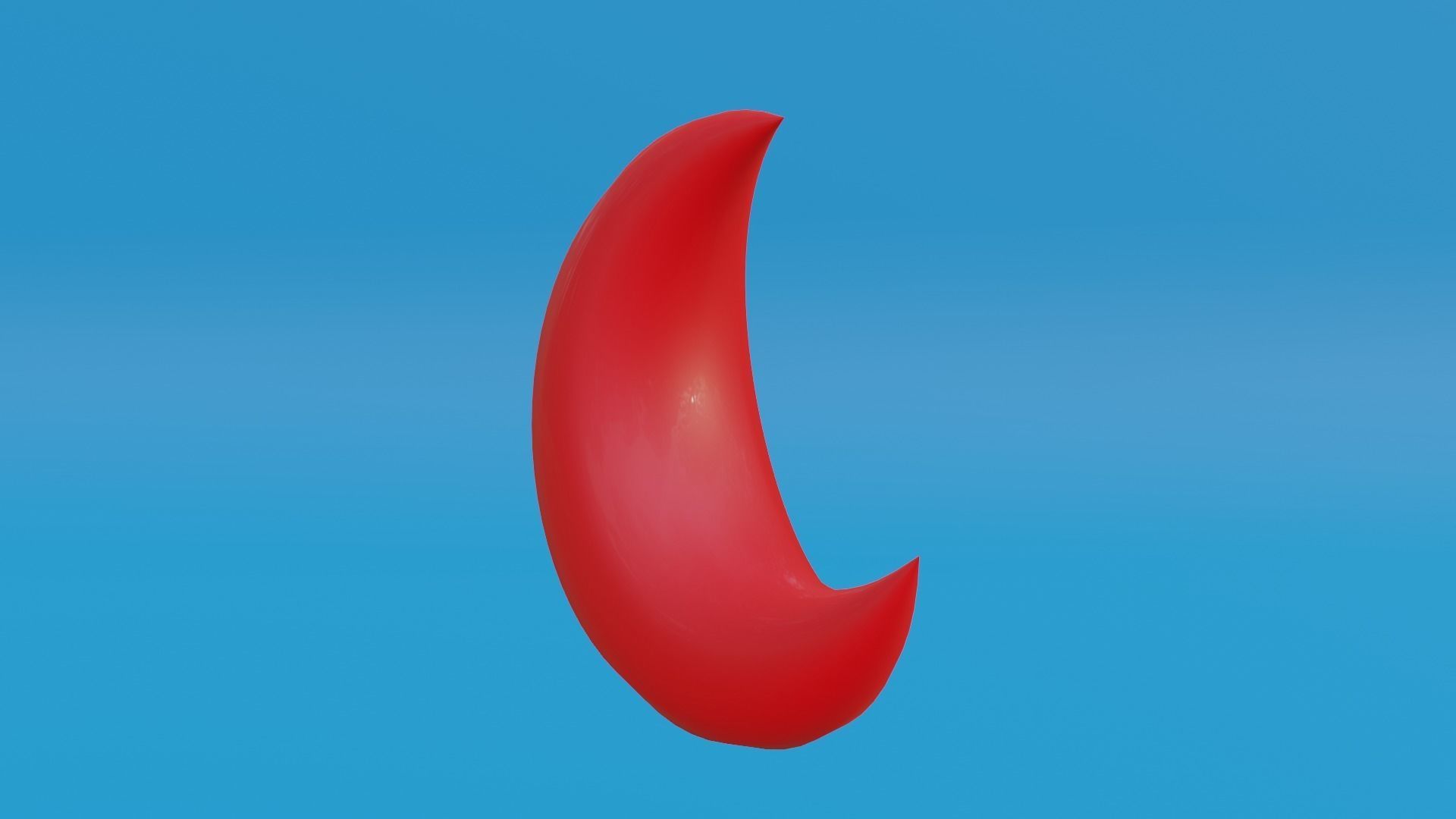 3D model Red Moon VR / AR / low-poly | CGTrader