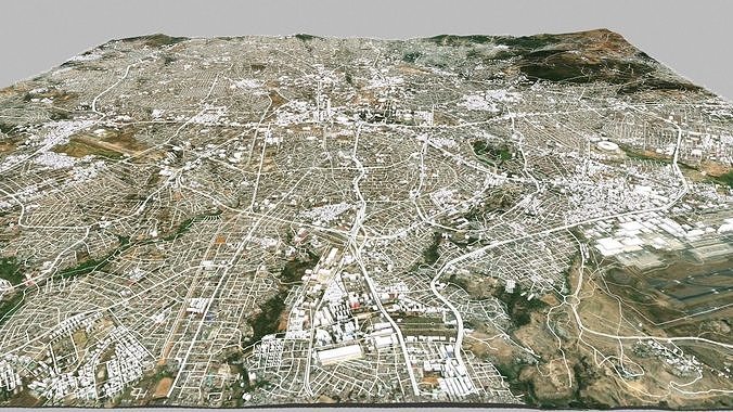 Cityscape Addis Ababa Ethiopia 3D model | CGTrader