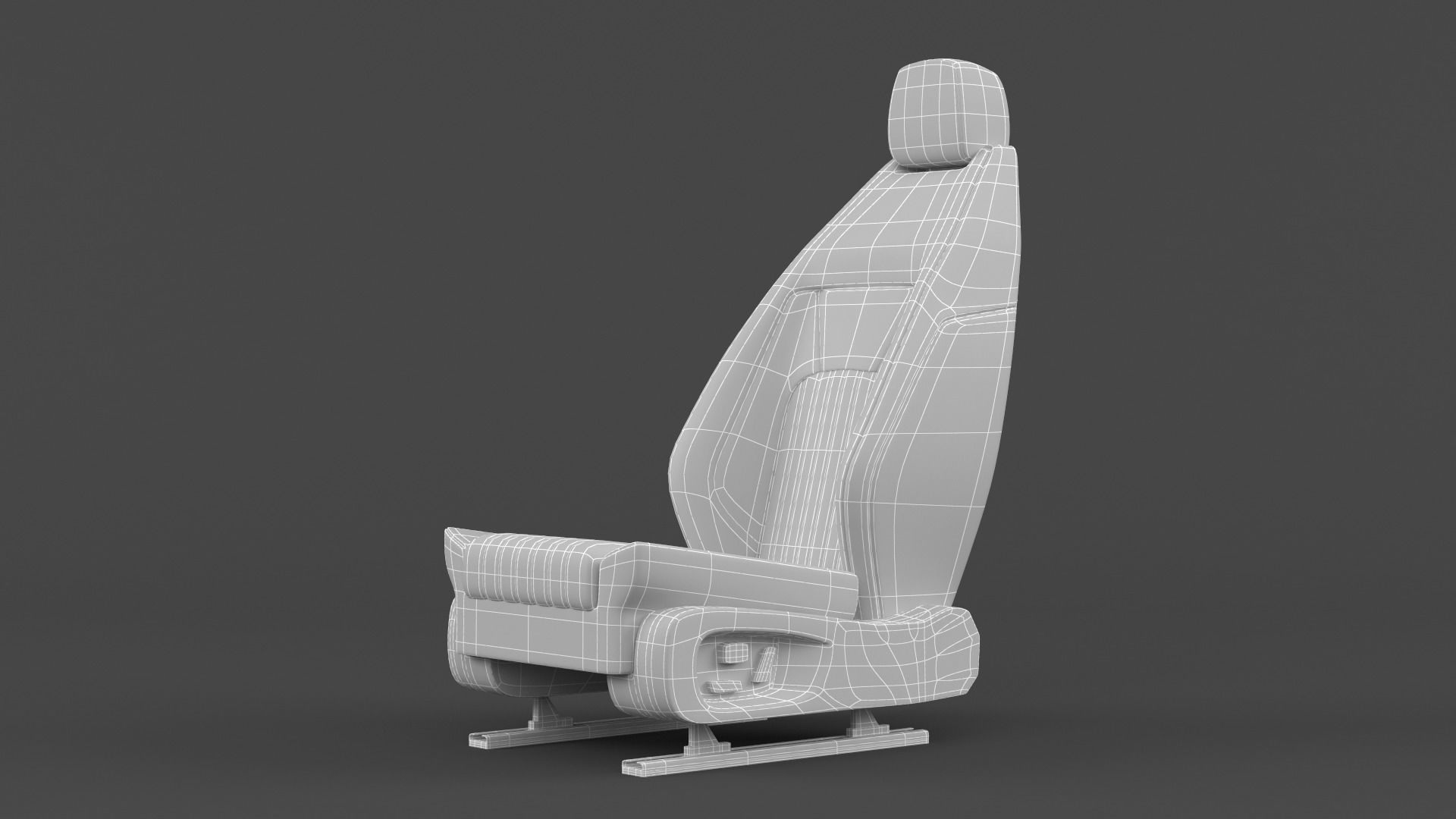 Car Seat 3D model | CGTrader