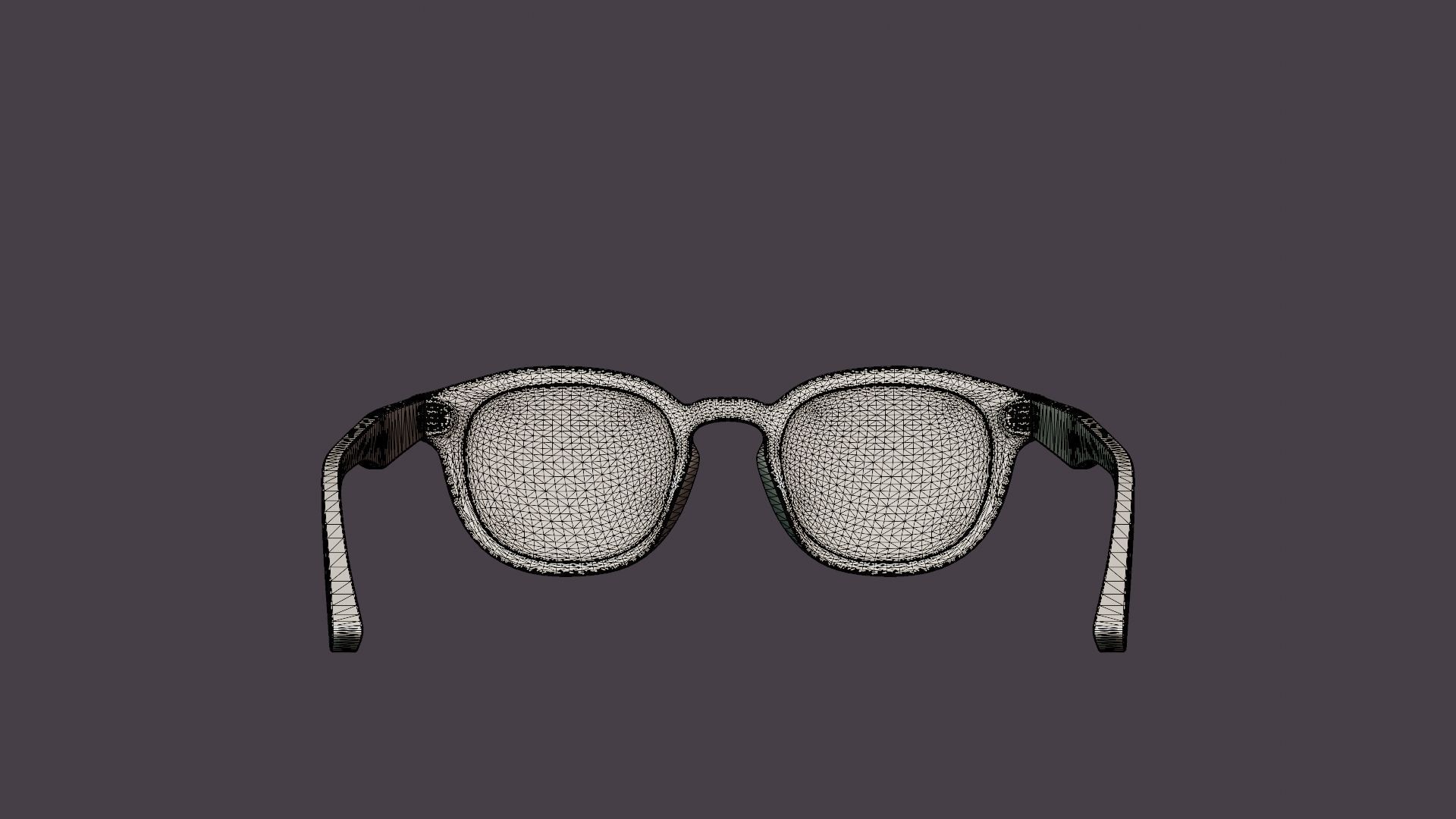 Messy Weekend Billie Glasses VTO 3D model | CGTrader