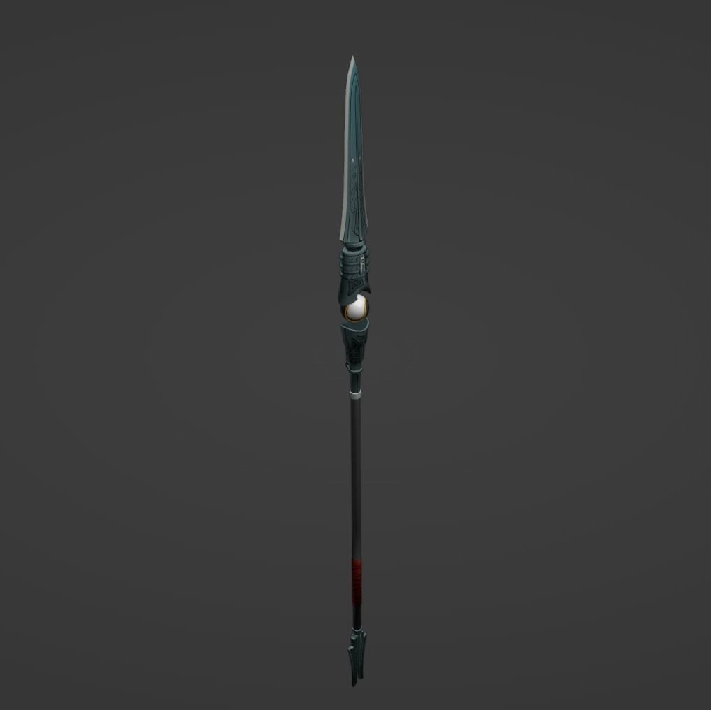 Dan Heng Spear - Honkai Star Rail - Dan Heng Cosplay 3D model 3D ...