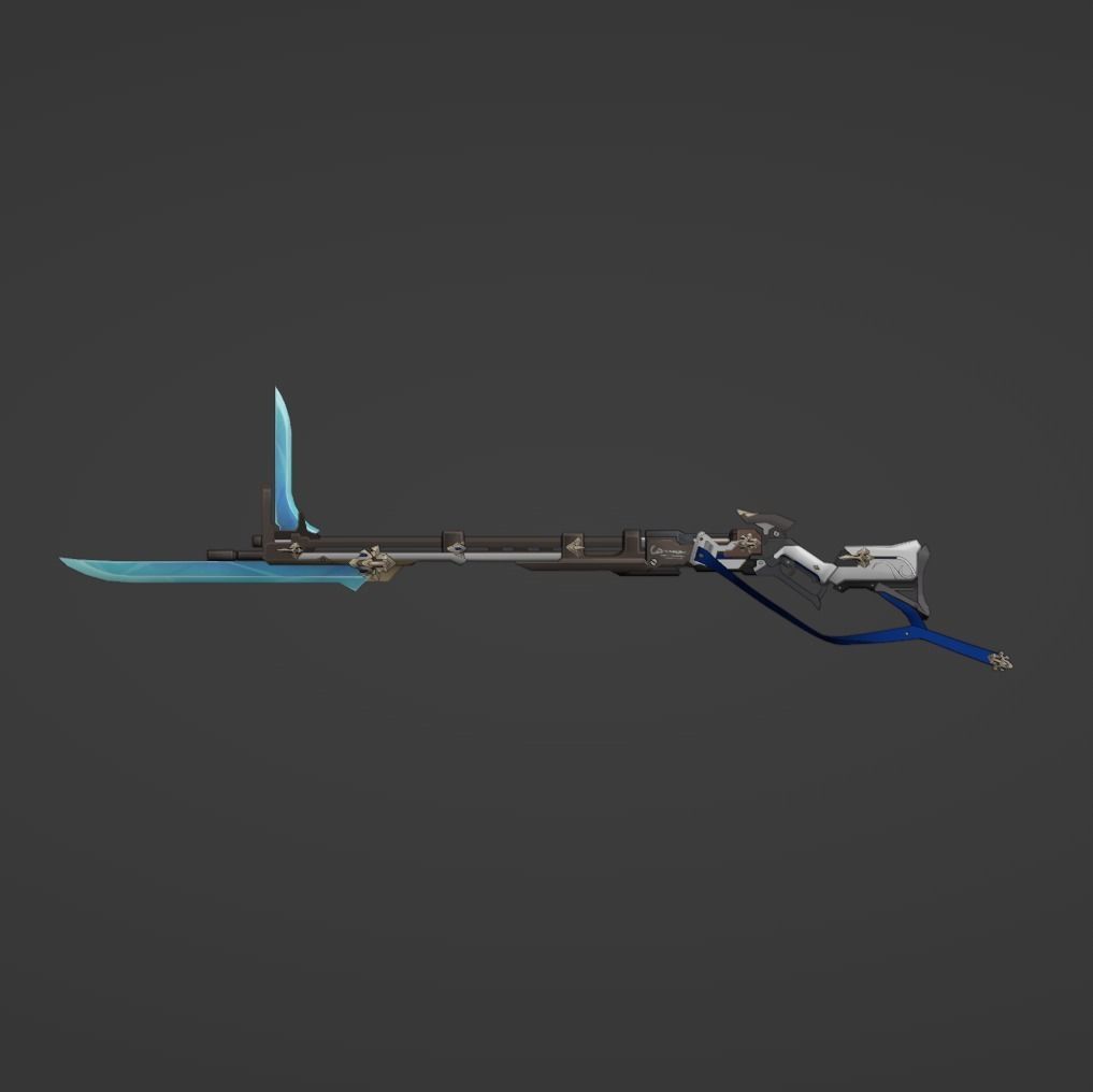 Bronya Rifle - Honkai Star Rail - Bronya Cosplay 3D model 3D printable ...