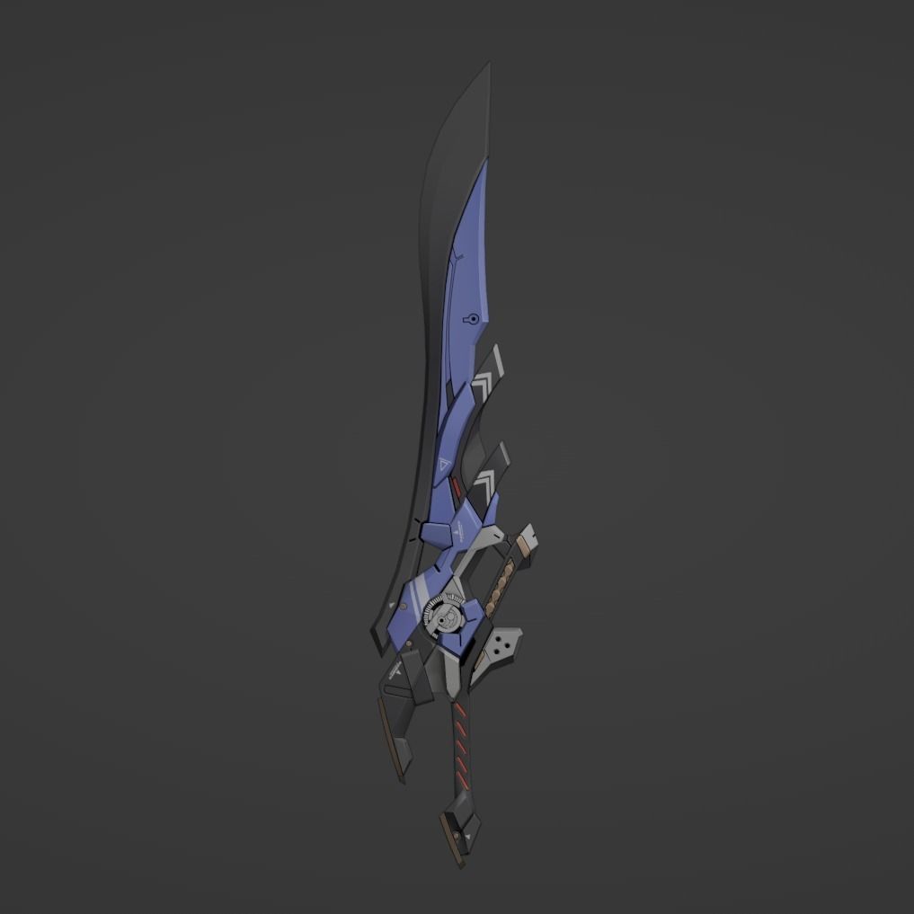 Arlan Sword - Honkai Star Rail - Arlan Cosplay 3D model 3D printable ...