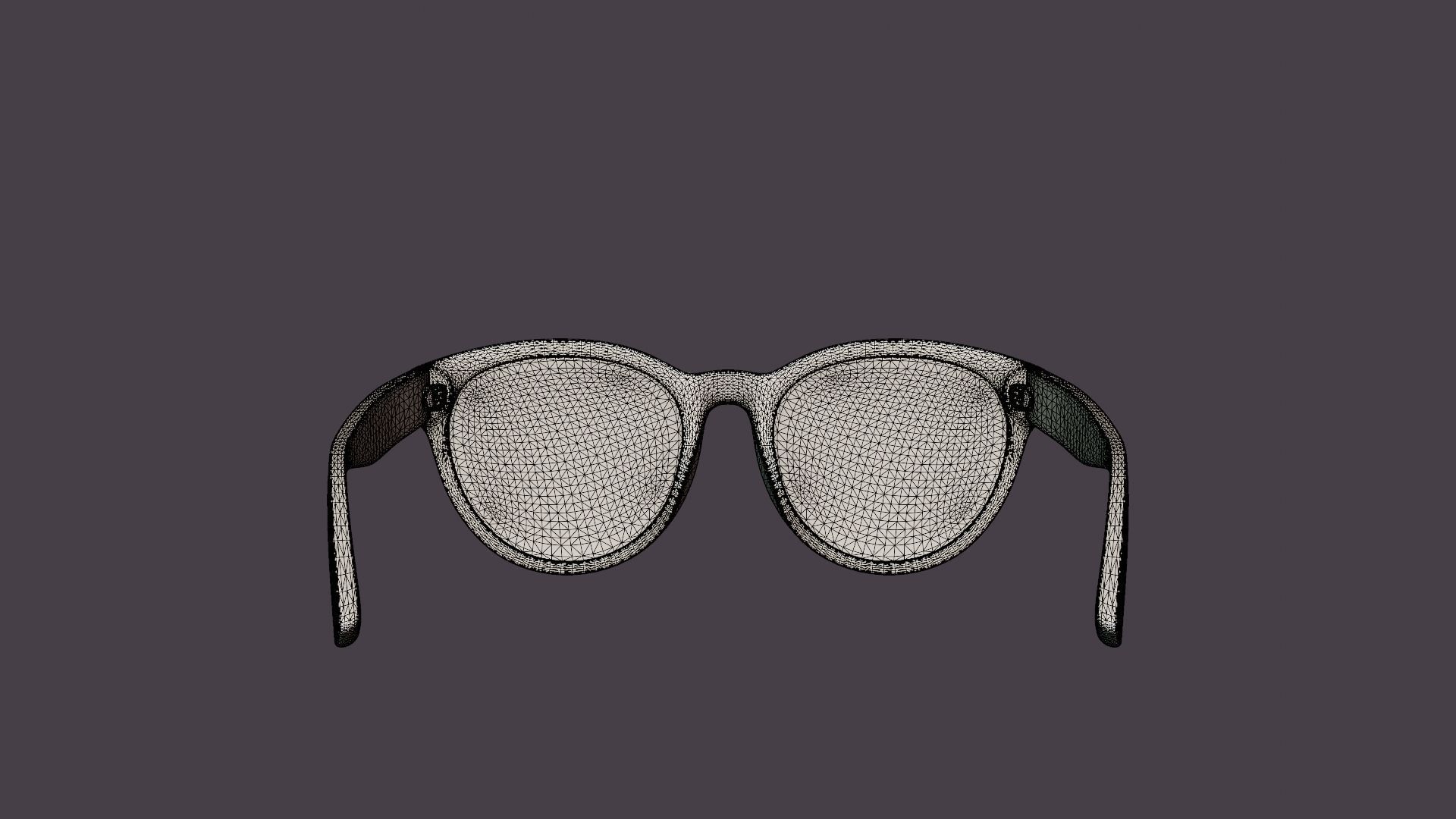 Messy Weekend Rita Glasses Tortoise Brown Unisex VTO 3D model | CGTrader
