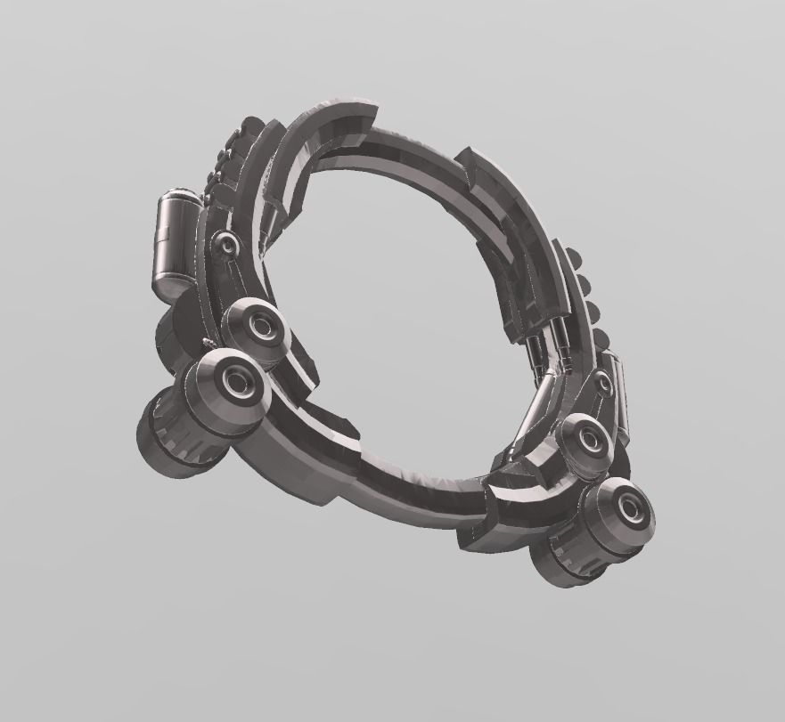 FLEET CORE - SG4 WARP GATE 3D model 3D printable | CGTrader
