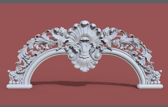 Furniture wood carving file stl for 3D print model Z888 3D model 3D ...