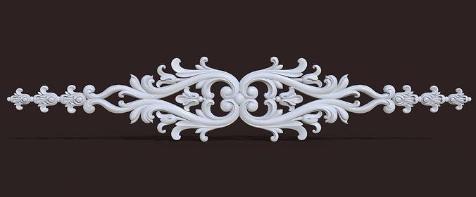 Furniture wood carving file stl for 3D print model K88 3D model 3D ...