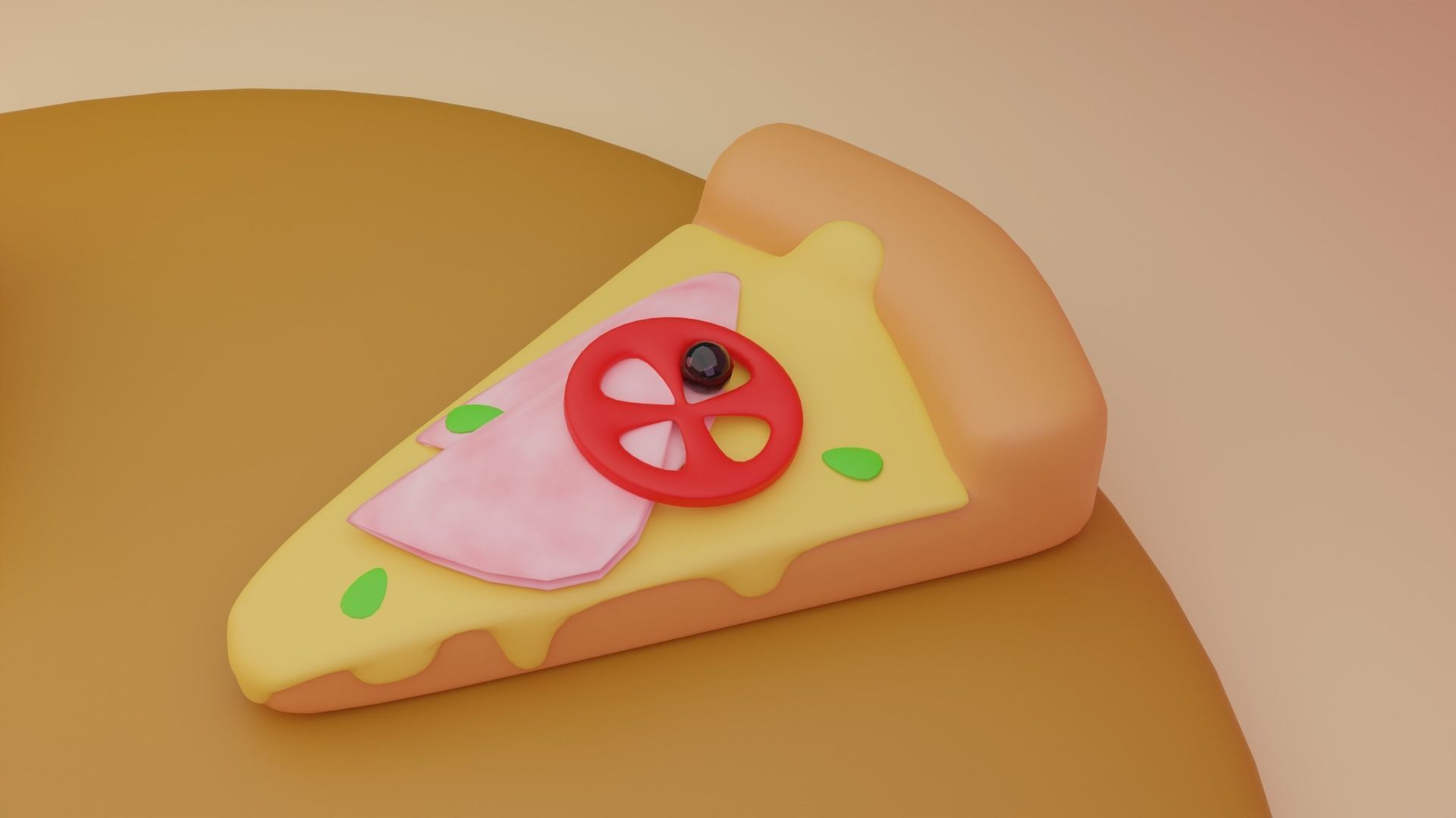 Pizza 3D model | CGTrader