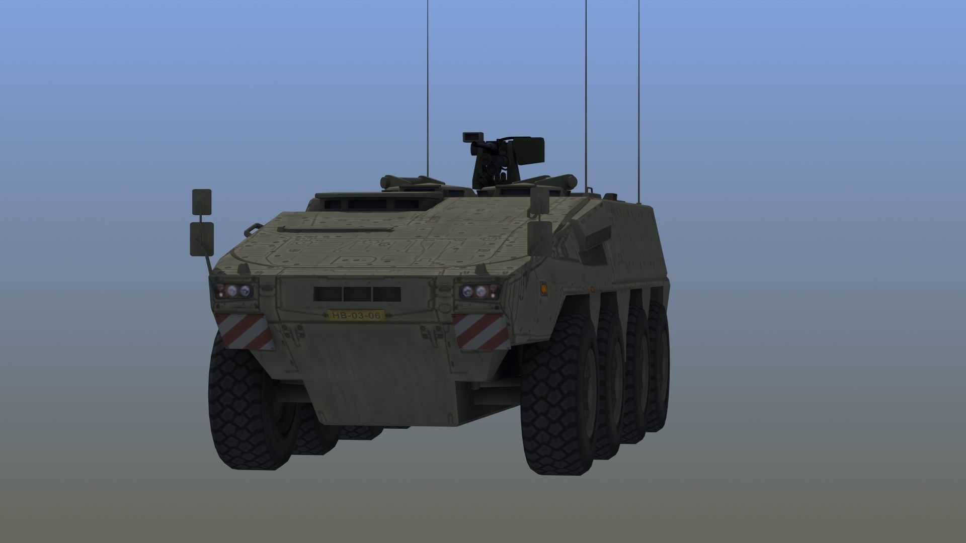3D model Boxer IFV LOD1 VR / AR / low-poly | CGTrader