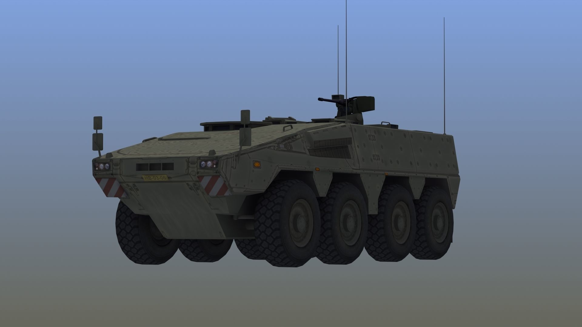 3D model Boxer IFV LOD1 VR / AR / low-poly | CGTrader