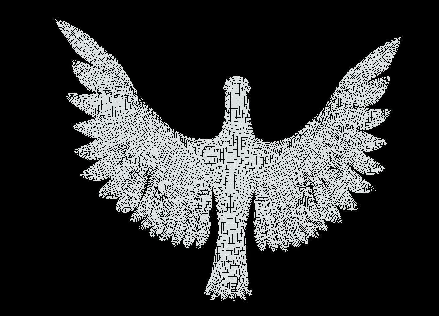 3D model Dove Full color 3d printable model VR / AR / low-poly | CGTrader
