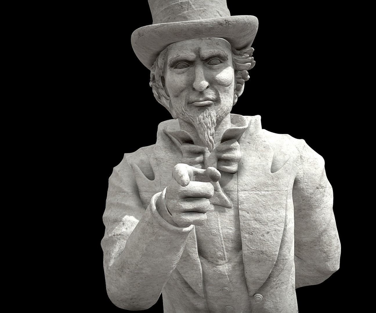 Uncle Sam 3d printable model 3D model 3D printable | CGTrader