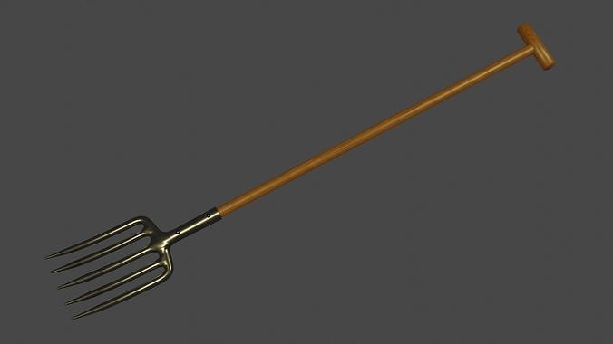 Pitchfork 3D model | CGTrader