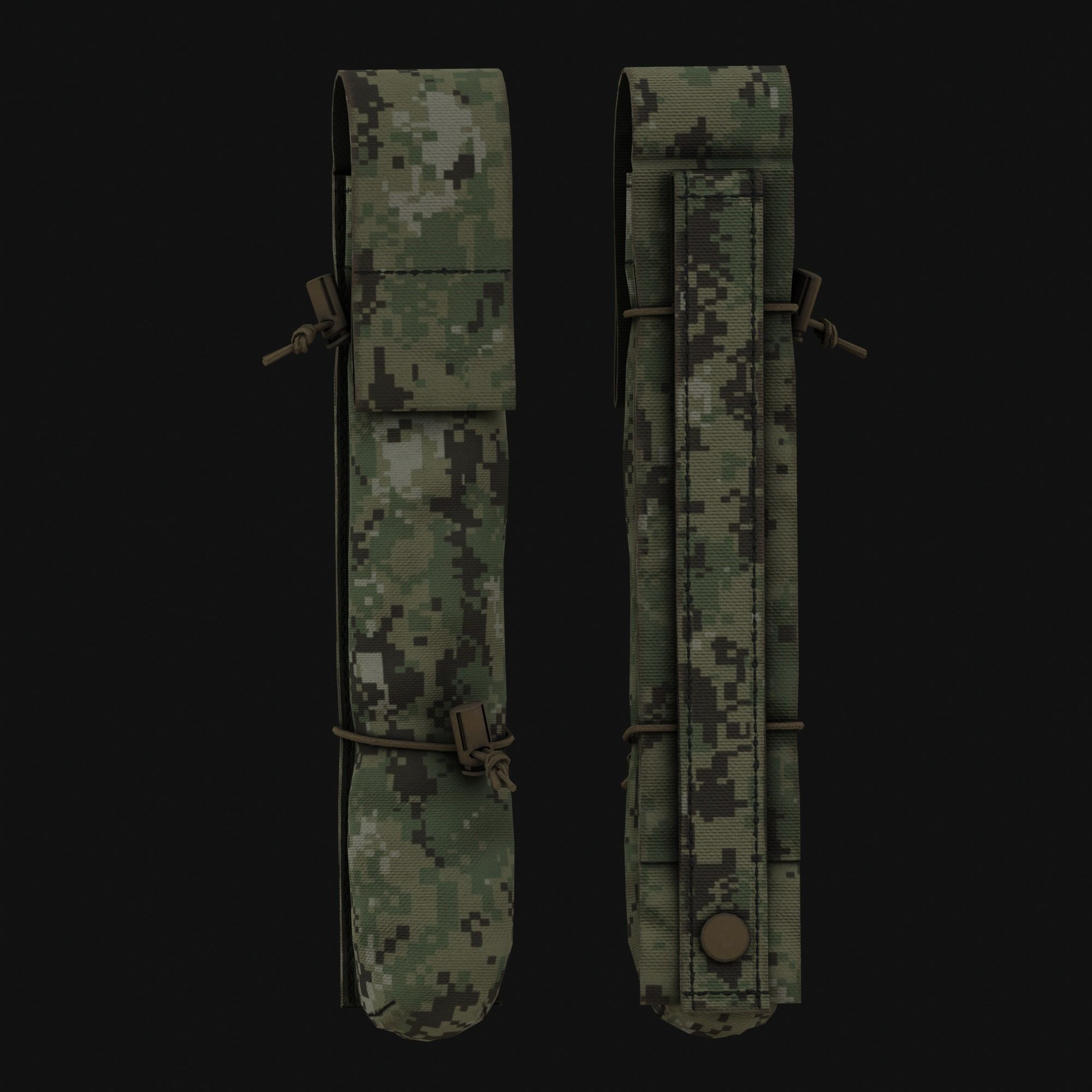 3D model Eagle Breaching Strip Pouch AOR1 And AOR2 VR / AR / low-poly ...