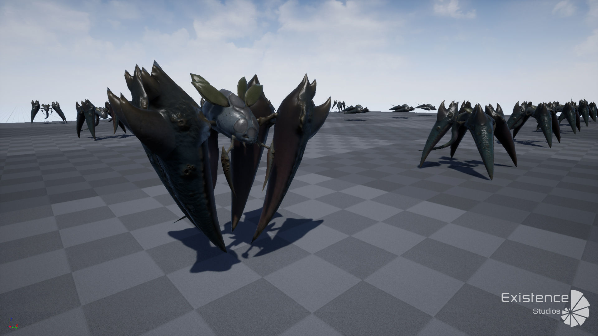 3D model Crayfish Spider Crab - fish ocean predator crustacea model ...