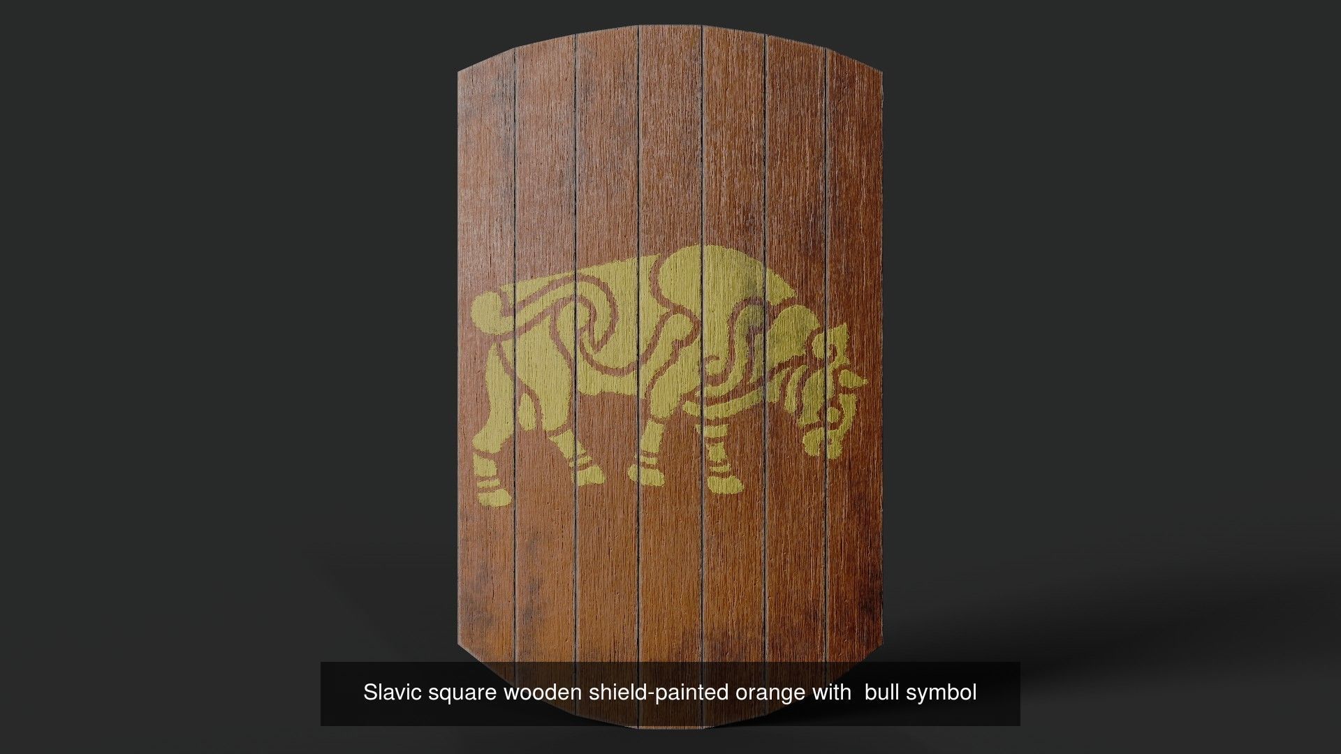 3D Model Collection Slavic square shields 40 pieces VR / AR / low-poly ...