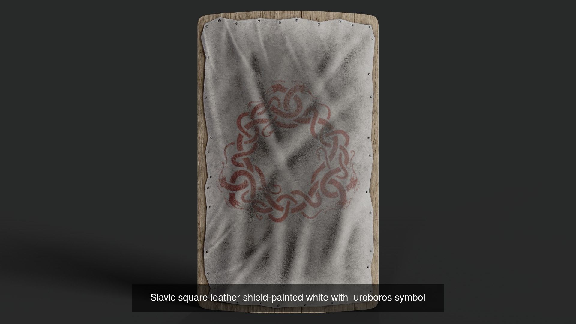 3D Model Collection Slavic square shields 40 pieces VR / AR / low-poly ...