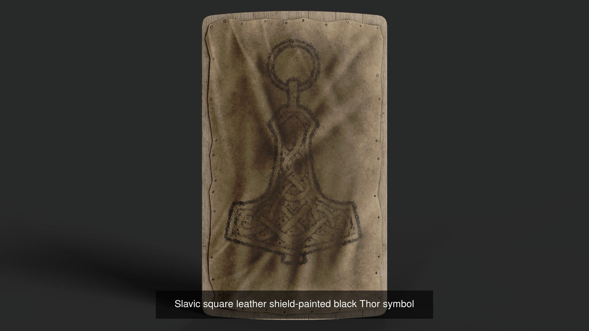 3D Model Collection Slavic square shields 40 pieces VR / AR / low-poly ...