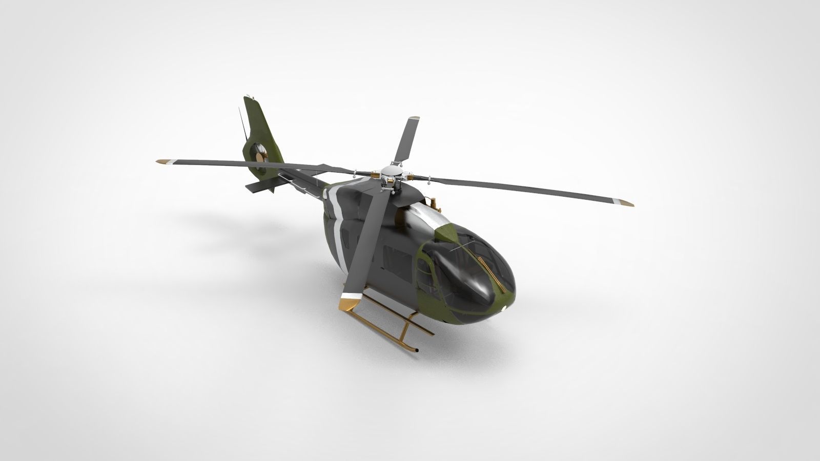 Helicopters H145 3D model | CGTrader