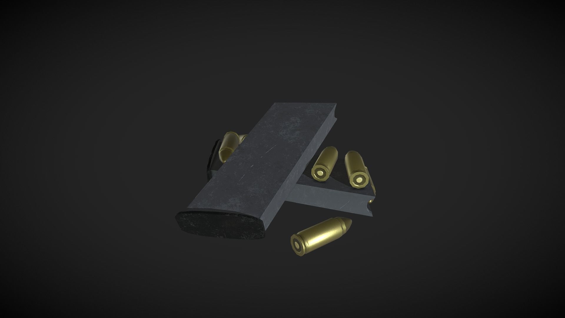9mm Ammo Pickup free VR / AR / low-poly 3D model | CGTrader