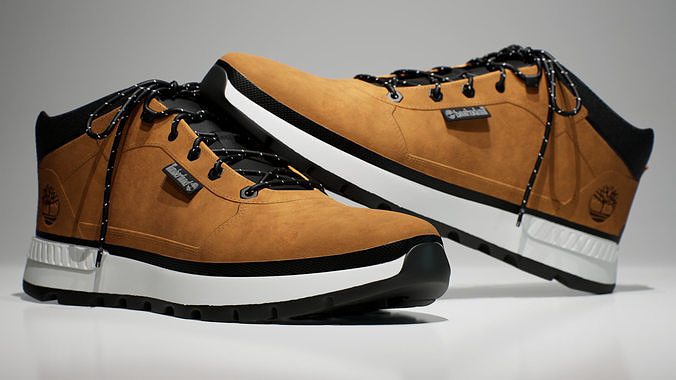 Timberland trekker 3D model | CGTrader