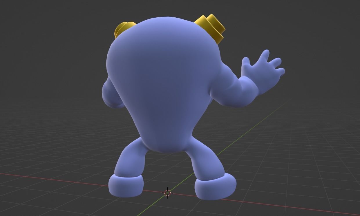 Dark Moon Mega Man V 3D model rigged | CGTrader