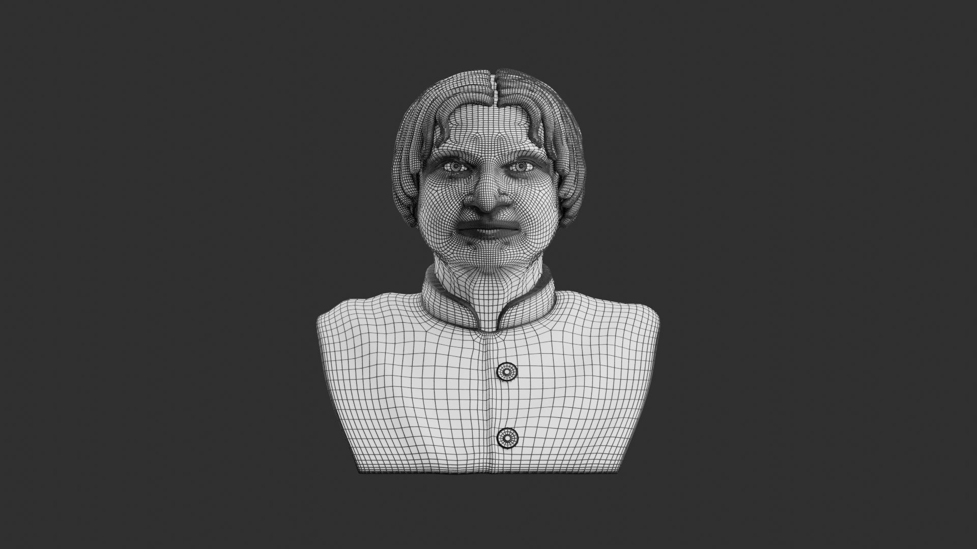 APJ Abdul Kalam 3D Bust 3D model 3D printable | CGTrader